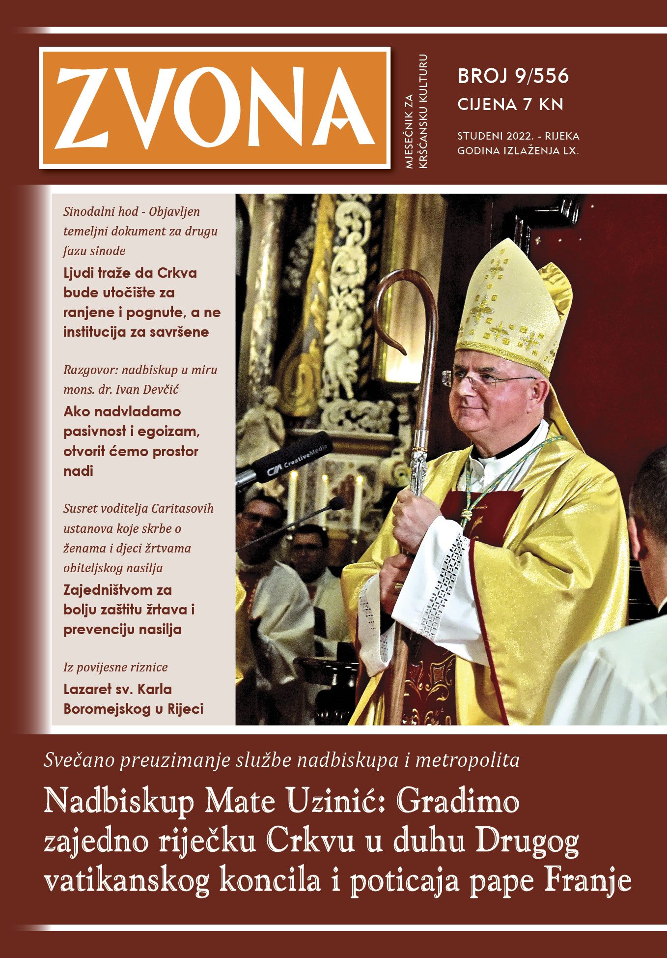 Zvona za studeni - Riječka nadbiskupija