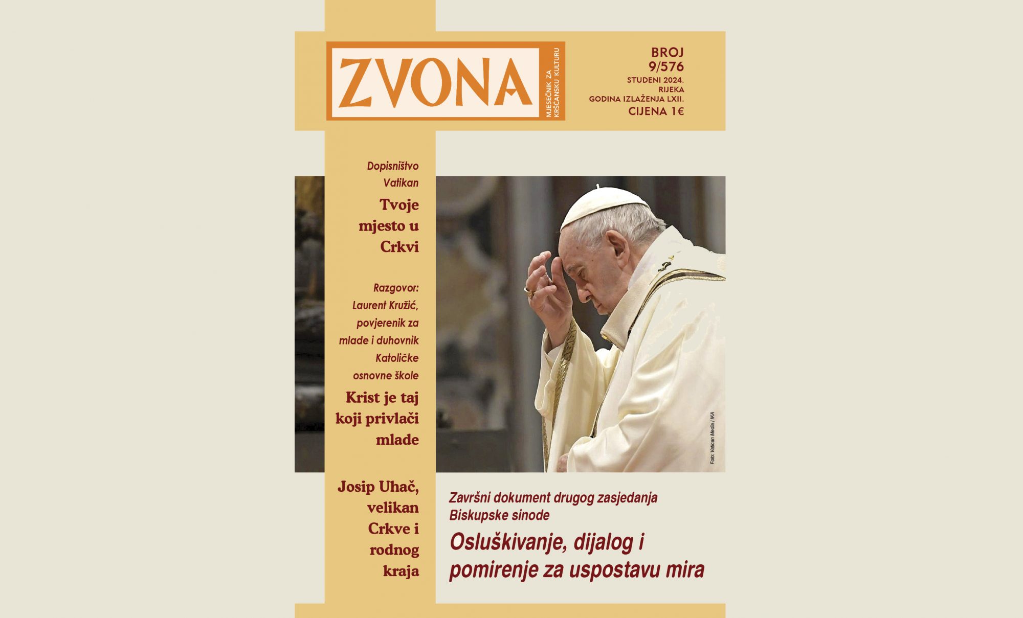 Zvona za studeni - Riječka nadbiskupija